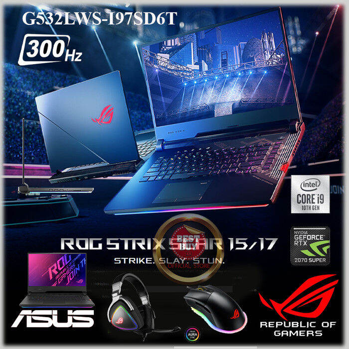 ASUS ROG STRIX G532LWS-I97SD6T 300Hz i9 10980HK 32GB 2TB ssd RTX2070S ...