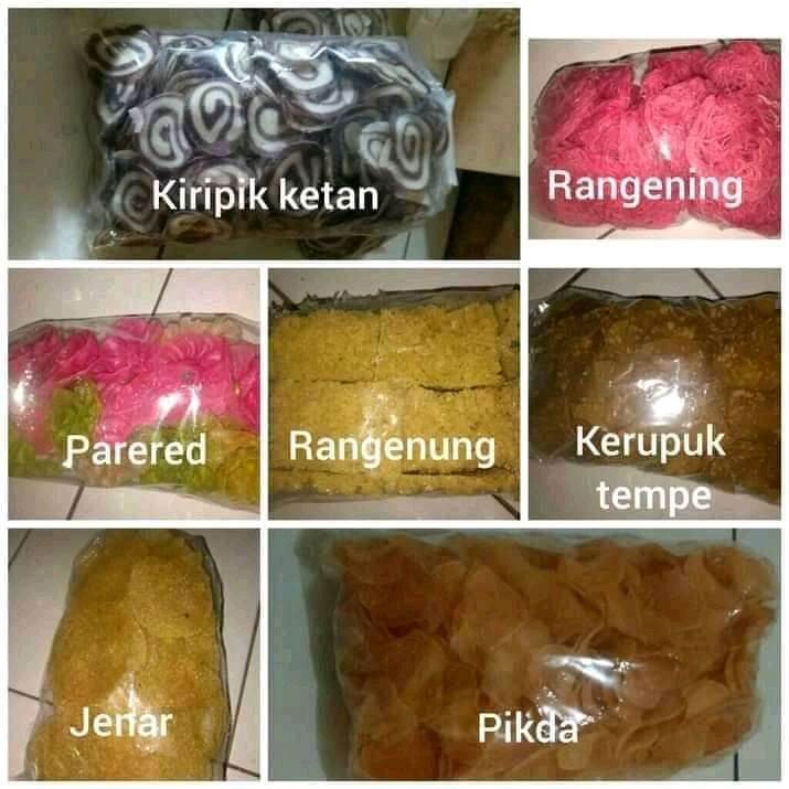 kerupuk/keripik olahan/ 1kg an /khas bandung/oleh oleh bandung | Lazada ...