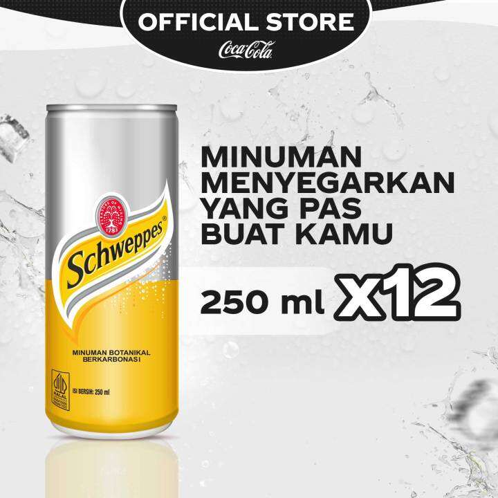Schweppes Botanical CAN 250ml x 12pcs | Lazada Indonesia