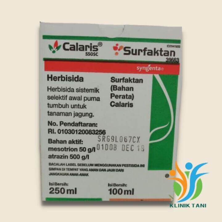 CALARIS+SURFAKTAN 250ML+100ML | Lazada Indonesia