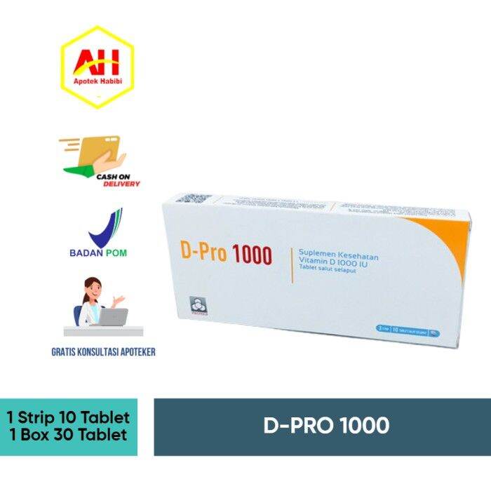 D-PRO D PRO DPRO 1000 IU VITAMIN D3 1000-IU MULTIVITAMIN PROMED ...