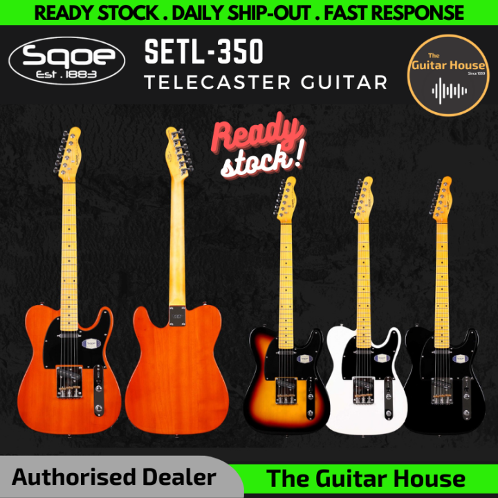 Sqoe SETL-350 Telecaster Electric Guitar | Lazada