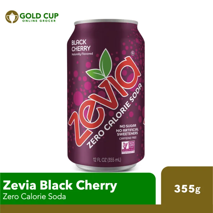 Zevia Black Cherry Soda 355ml | Lazada PH