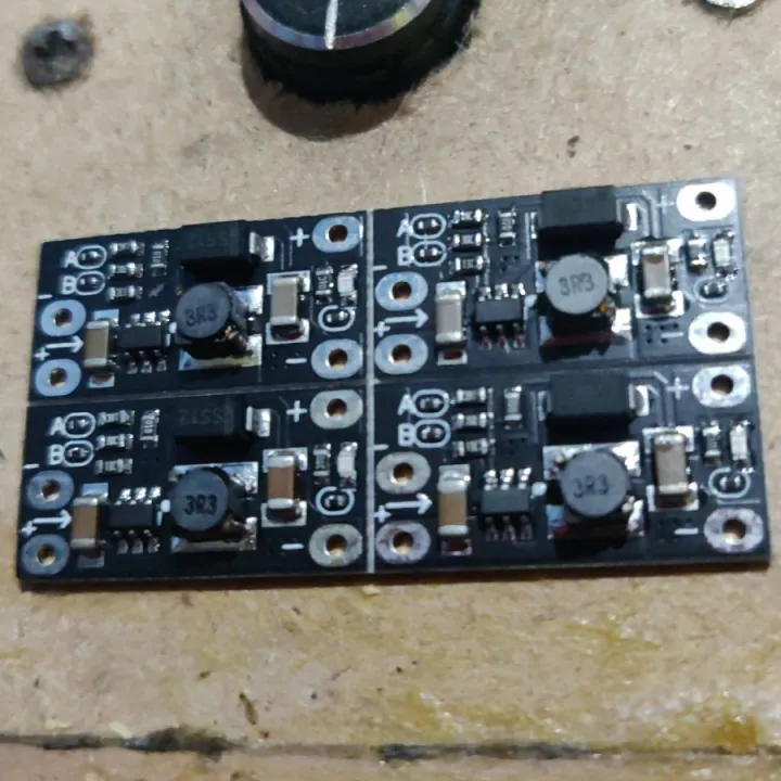 Modul Boost Step Up Mini Multi Fungsi 5V/8V/9V/12V 1.5A Indikator LED ...