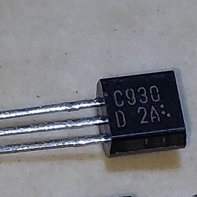 C930 Original Sanyo 2SC930 2SC C 930 NPN Transistor RF To-92 15V 30mA ...