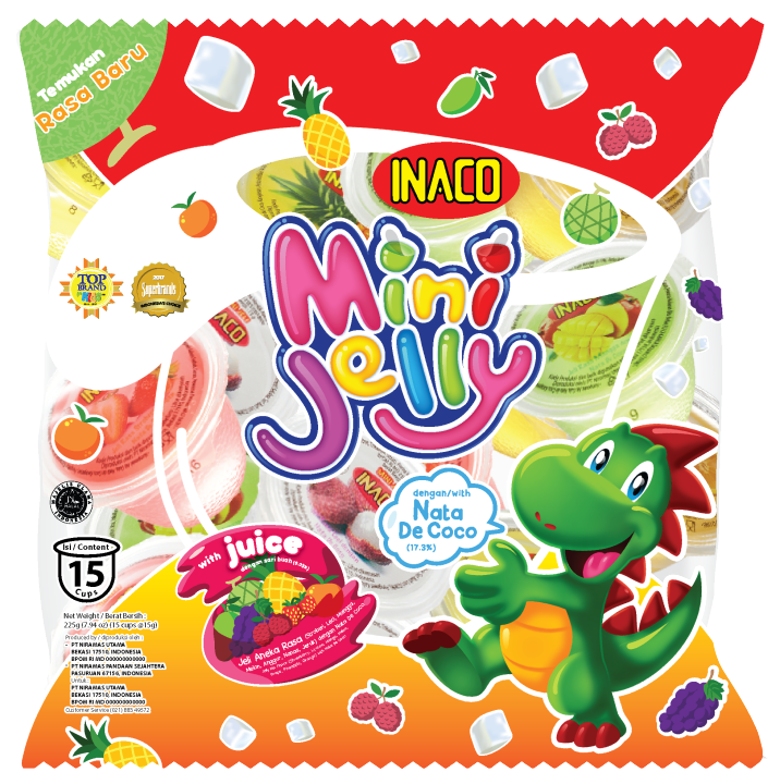 Inaco Mini Jelly 15g x 15 Cup | Lazada Indonesia