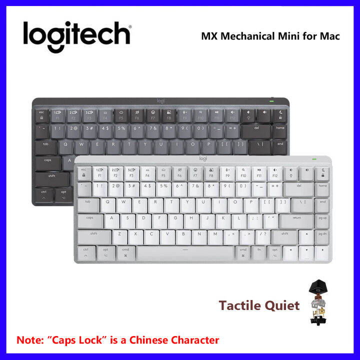 Original Logitech MX Mechanical Mini for Mac Minimalist Illuminated ...