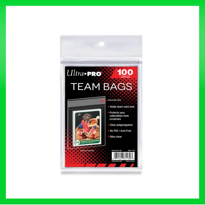 Ultra Pro Team Bags Resealable Sleeves | Lazada PH