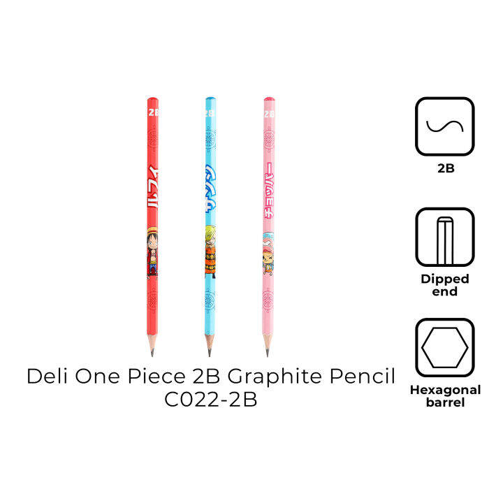 Deli C022-2B One Piece 2B Graphite Pencil | Lazada PH