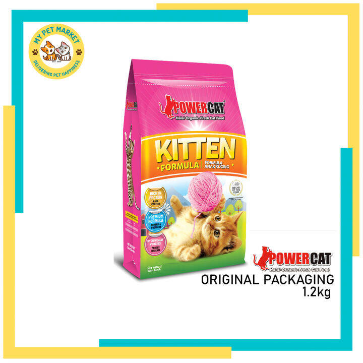 PowerCat Organic Kitten Food 1.2kg Original Pack | Lazada PH
