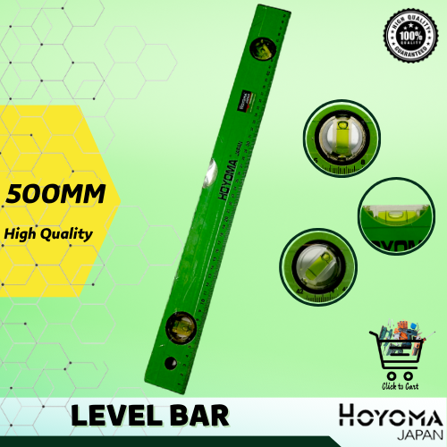 Hoyoma Japan Level Bar 500mm Green heavy duty | Lazada PH