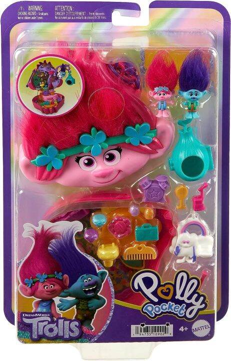 Polly Pocket Trolls Compact Playsets | Lazada PH