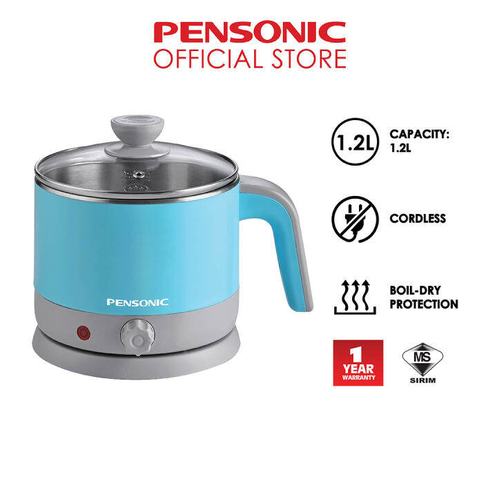 Pensonic Kettle Multi Cooker | PMC-1202S | Lazada