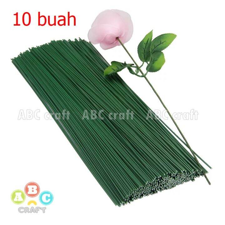 Kawat Batang [10 bh] Tangkai Bunga DIY | Lazada Indonesia