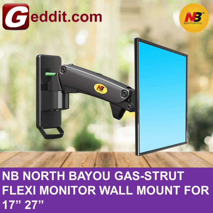 NB NORTH BAYOU F120 GAS-STRUT FLEXI MONITOR WALL MOUNT FOR 17” 27” | Lazada