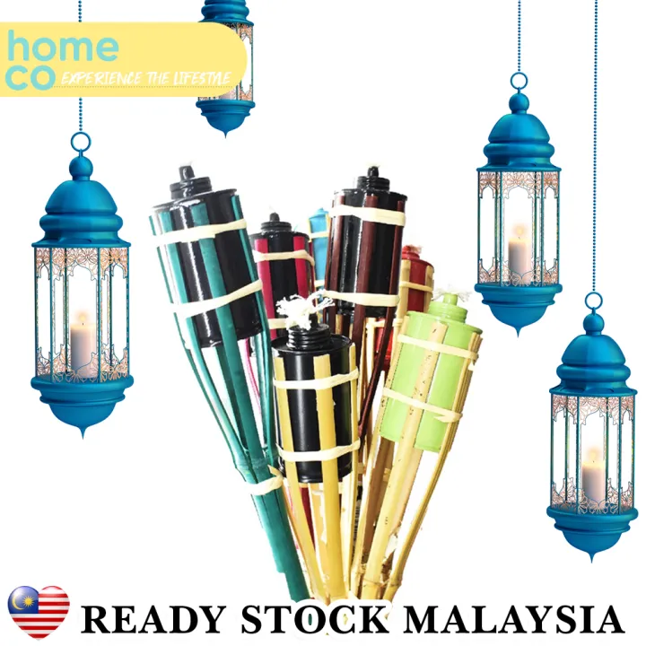 HOMECO 90cm Pelita Raya Buluh Lampu Pelita Minyak Tanah Pelita ...