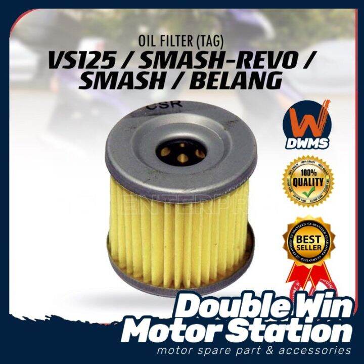 SUZUKI VS125 / SMASH / SMASH-REVO / BELANG OIL FILTER (TAG) VS 125 ...