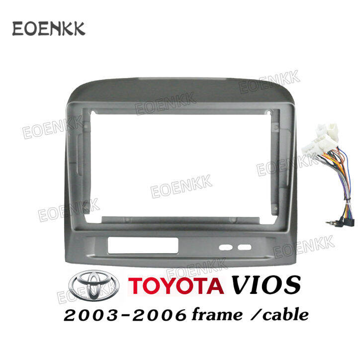 gfxs1 Shop 9 inch Car Radio stereo Panel for TOYOTA Vios 2003-2006 ...