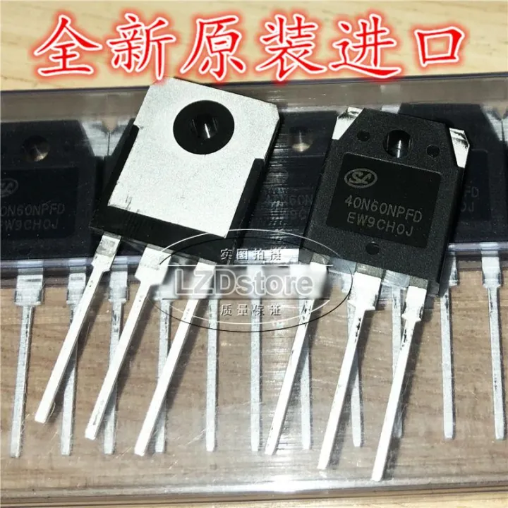 5pcs 40N60NPFD TO-3P SGT40N60NPFD TO3P 40N60 NPFD 600V/40A IGBT ...
