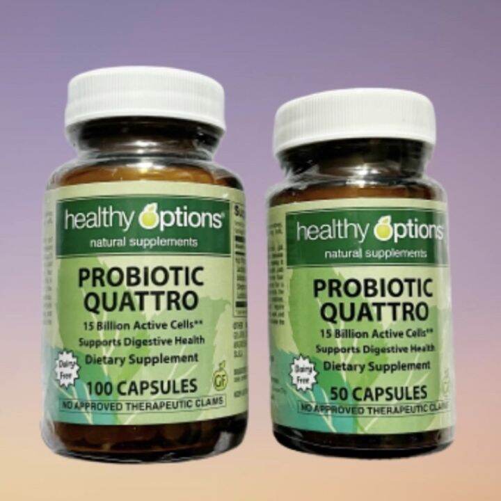 HEALTHY OPTIONS PROBIOTIC QUATTRO | Lazada PH