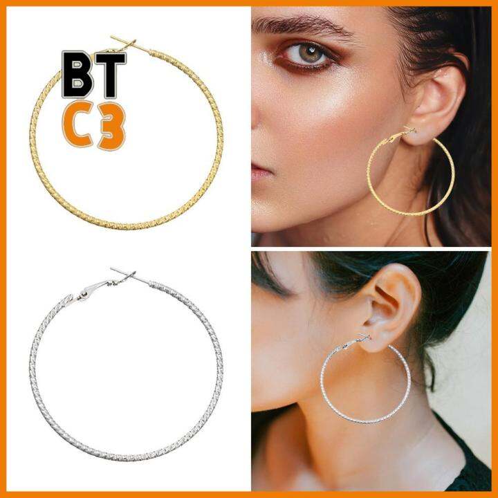 BTC3 เครื่องประดับ ผู้หญิง งดงาม เพทาย วงเวียนใหญ่ สง่างาม คริสตัล Drop Dangle Stud ทรงกลม ต่าง ...