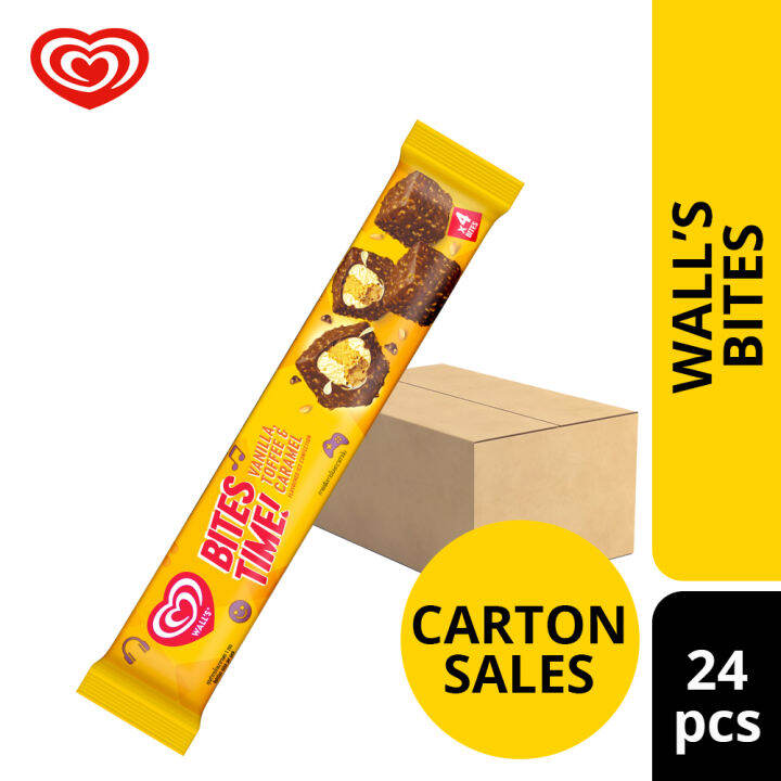 [CARTON SALES] Wall's Bites Times Ice Creams (24 packets) | Lazada