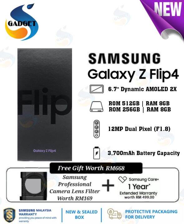 Samsung Galaxy Z Flip 4 5G (SM-F721) Original By Samsung Malaysia ...