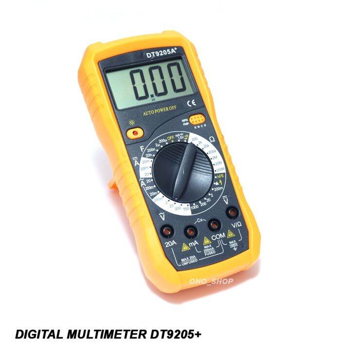 Digital Multimeter DT9205A+ | Lazada Indonesia