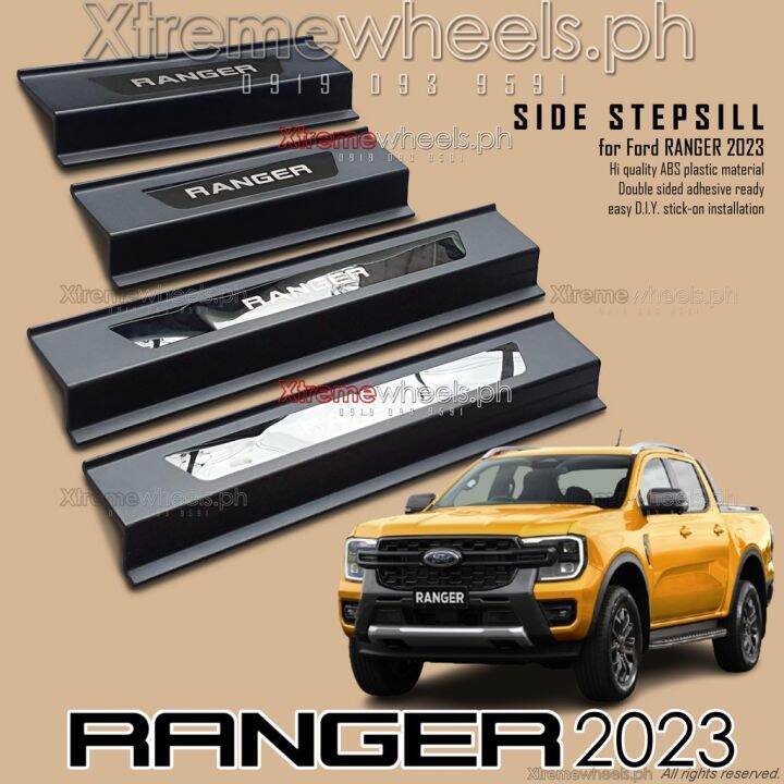 Ford Ranger 2023 4pcs Thailand Made Side Step sill stepsill Door ...