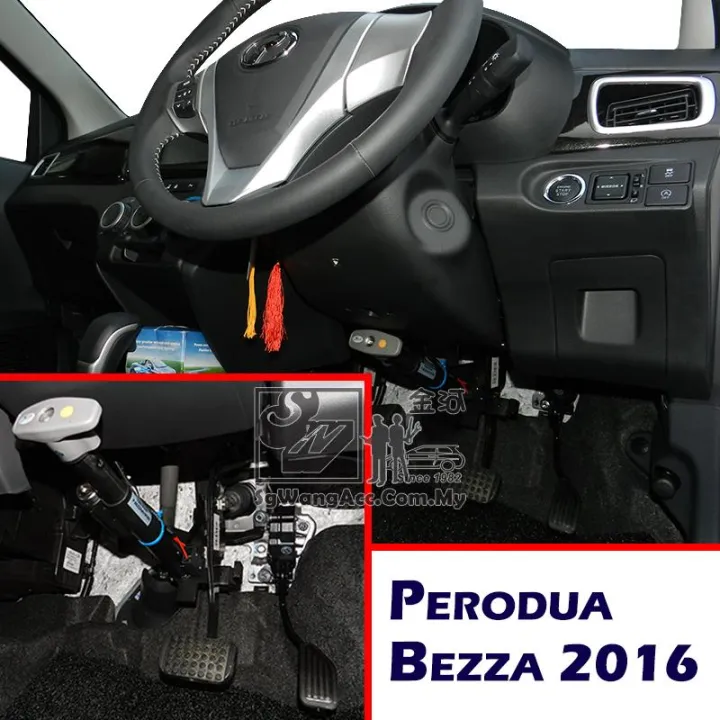 Perodua Bezza - Geneo Brake Pedal Lock (Local Made). Plug-n-Play ...