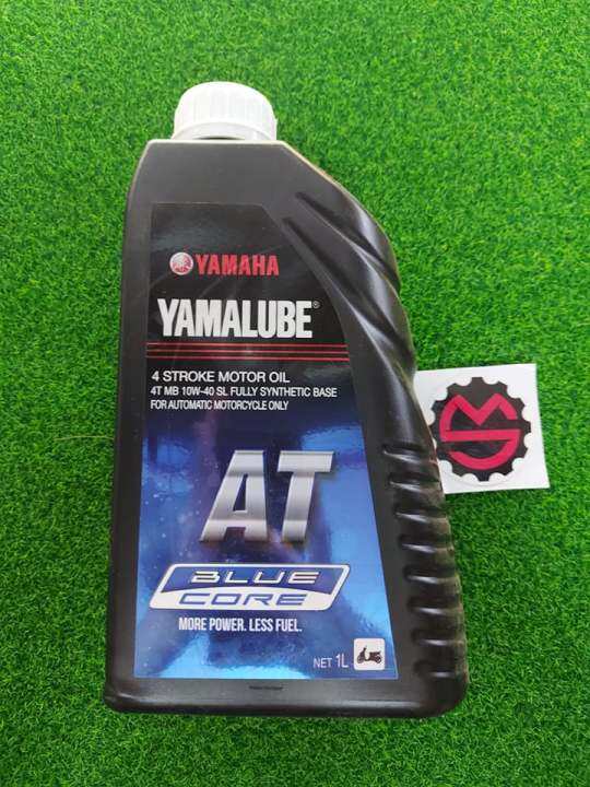 YAMALUBE AT BLUE CORE 4T 10W40 1LITER (FULLY SYNTHETIC BASE) | Lazada PH