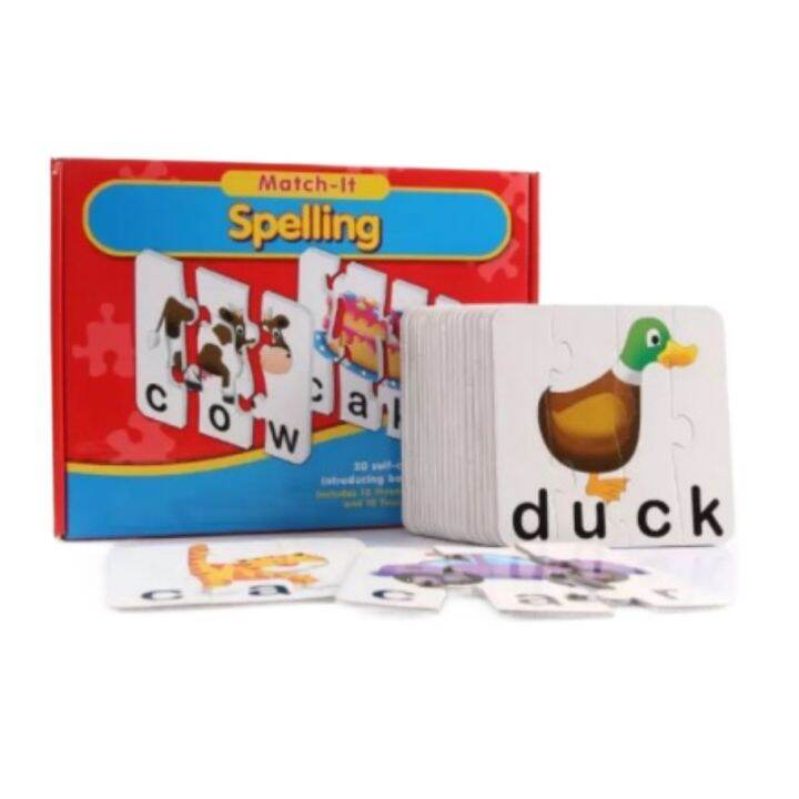 【COD5】 TFL Match It Spelling Puzzle Alphabet Letter Matching Cards ABC ...