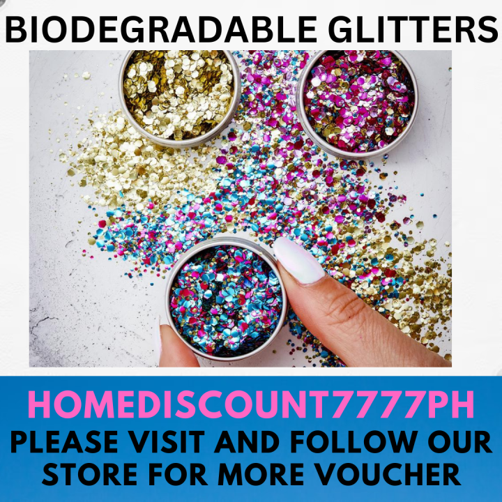 Biodegradable Glitters / READY TO USE / PANG DESIGN | Lazada PH