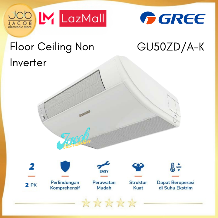 GREE U-Match Floor Ceiling GU50ZD/A-K Non Inverter | Lazada Indonesia