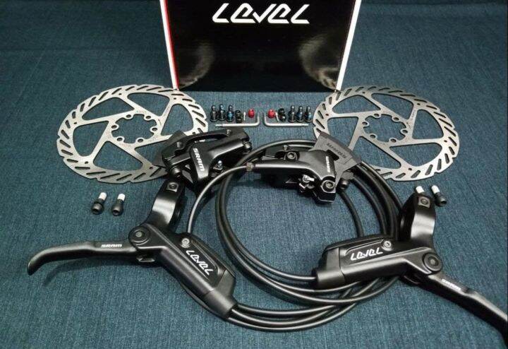 SRAM Level 2 Piston Hydraulic Brakeset with 160mm Rotor (100% Original ...