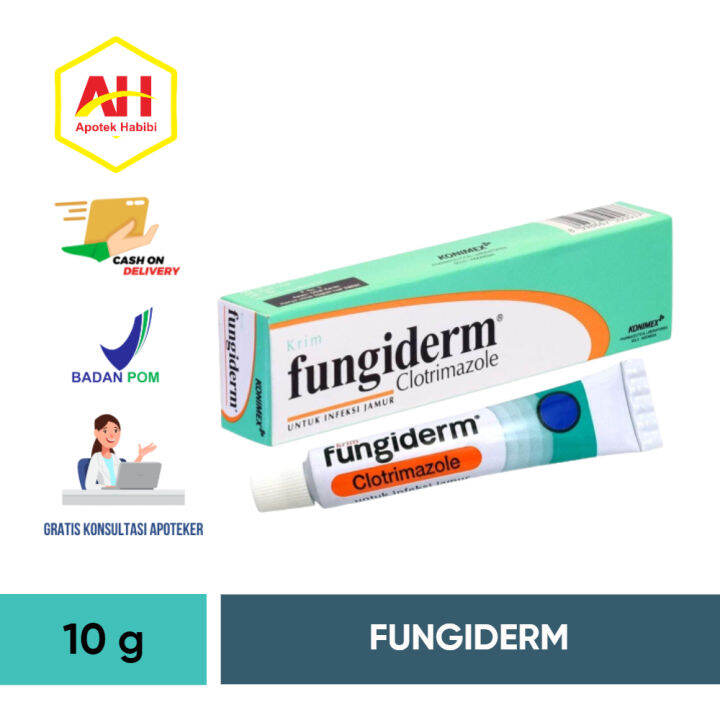 Fungiderm Pungiderm Vungiderm Pungider Fungider krim 10 gr Krim Gatal ...
