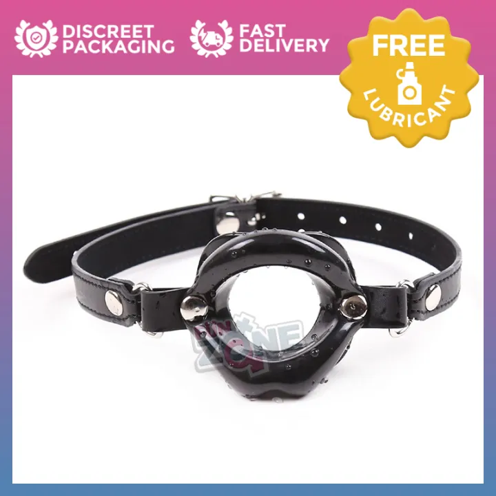 Funzone BDSM Bondage Open Mouth Gag Slave Fetish Mouth Restraint Toy ...