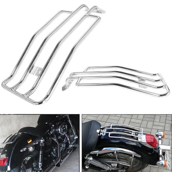 Motorcycle Rear Solo Seat Luggage Rack Support Shelf Solo Seat For ...