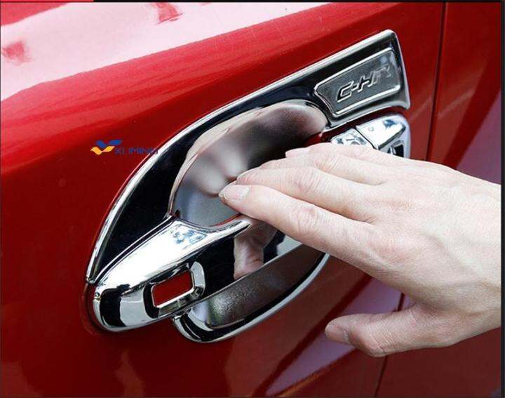 Xuming กรอบมือจับประตูรถ,ฮาร์ดแวร์มือจับประตูด้านข้างอัตโนมัติ,ชุดเต็ม6ชิ้นของมือจับประตูด้านนอก ...