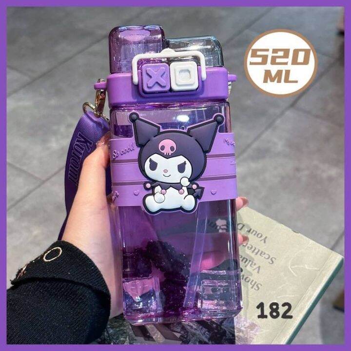 กระติกน้ำพลาสติกขวดน้ำลายซานริโอ้มี2แบบหัวดื่ม ขนาด 520 ml. | Lazada.co.th