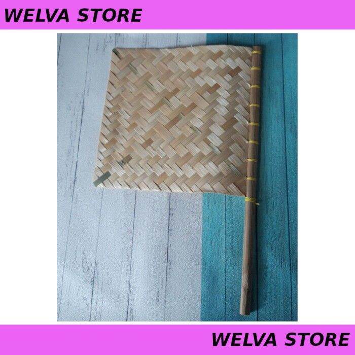 Kipas Bambu / Kipas Sate / Kipas Anyaman | Lazada Indonesia