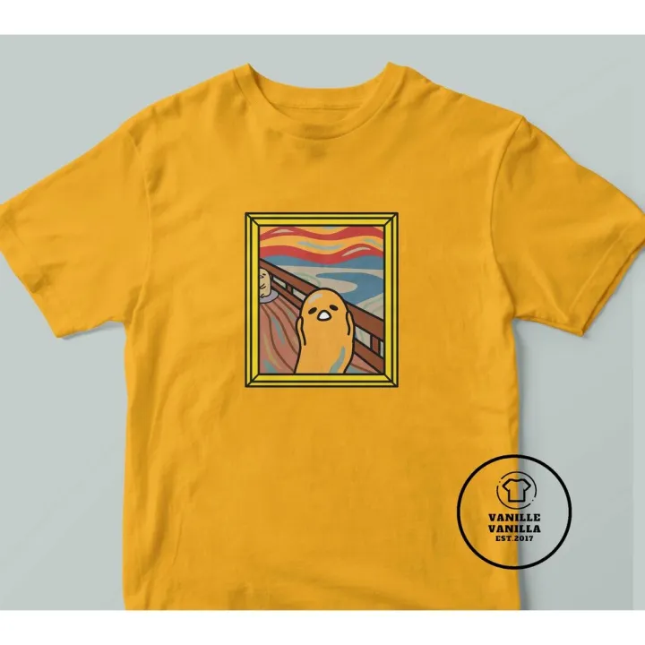 GUDETAMA THE SCREAM INSPO KAWAII SHIRT | Lazada PH