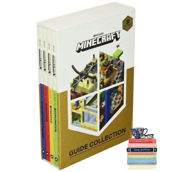 Enjoy Life >>> Minecraft Guide Collection (4-Volume Set) ครบเซ็ทหนังสือ ...