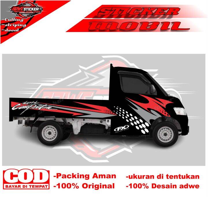cutting sticker mobil pick up grand max carry futura APV desain terbaru ...