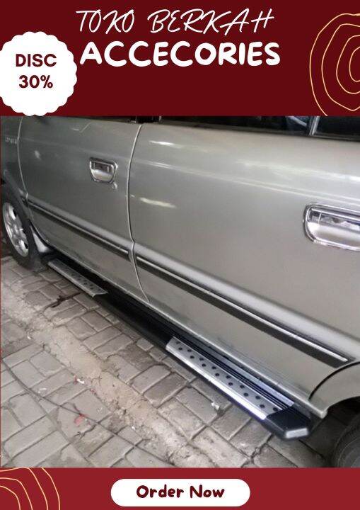 "Foot step pijakan kaki samping kanan kiri mobil KIJANG KAPSUL model ...