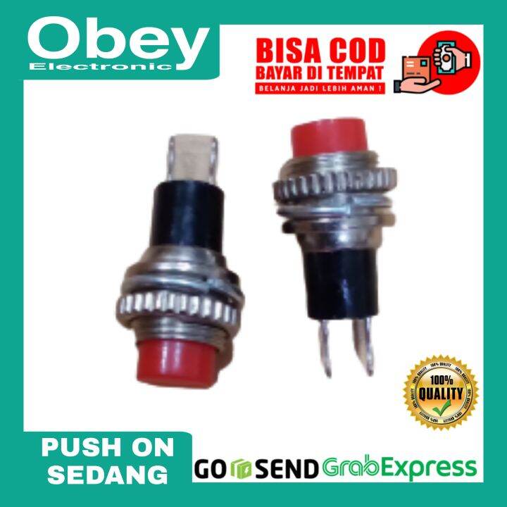 Saklar Push On Switch Sedang | Lazada Indonesia