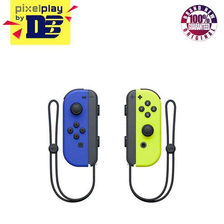 Nintendo Switch Joy-Con Left/Right Controller Blue/Neon Yellow (HK ...