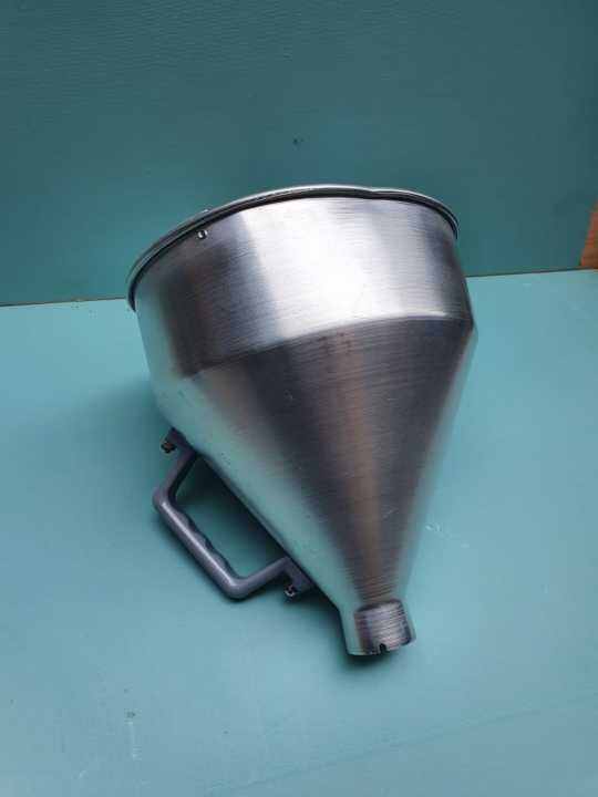 semprotan cat semen tabung corong metal/cement air hopper spray gun ...