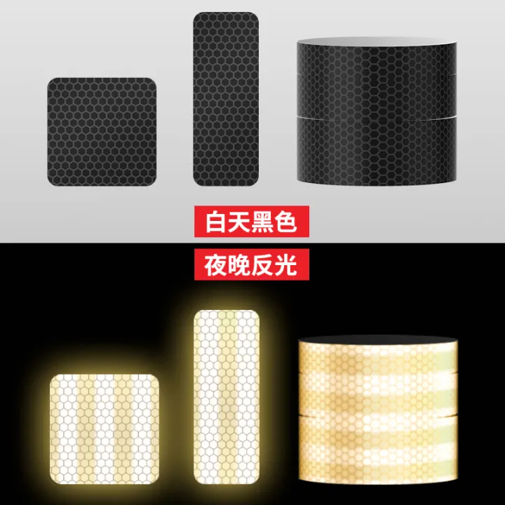 3M black reflective car stickers covering scratches motorcycle car ...
