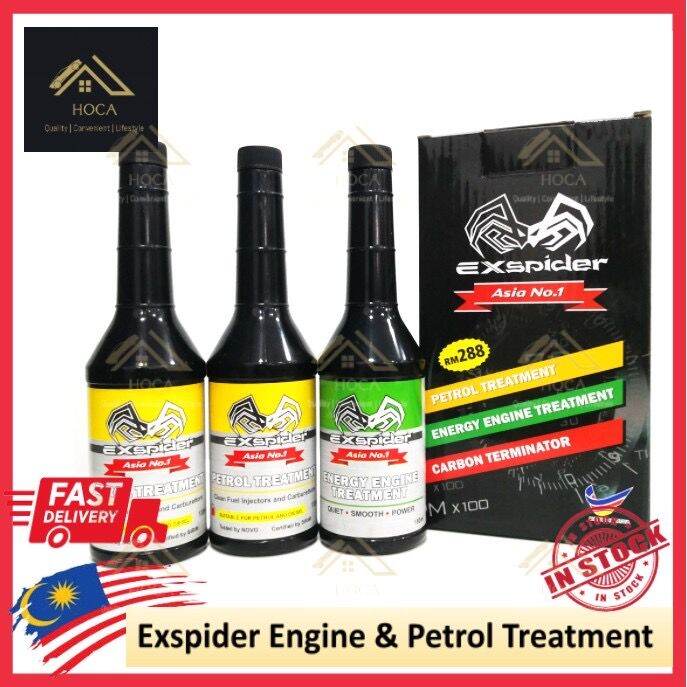 Exspider Engine & Petrol Treatment Car Engine Protector Additive Engine ...